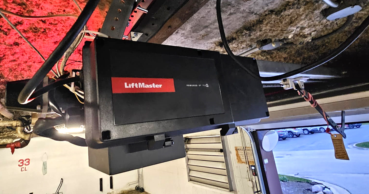 LiftMaster TDC Maxum Commercial Trolley Opener, installation